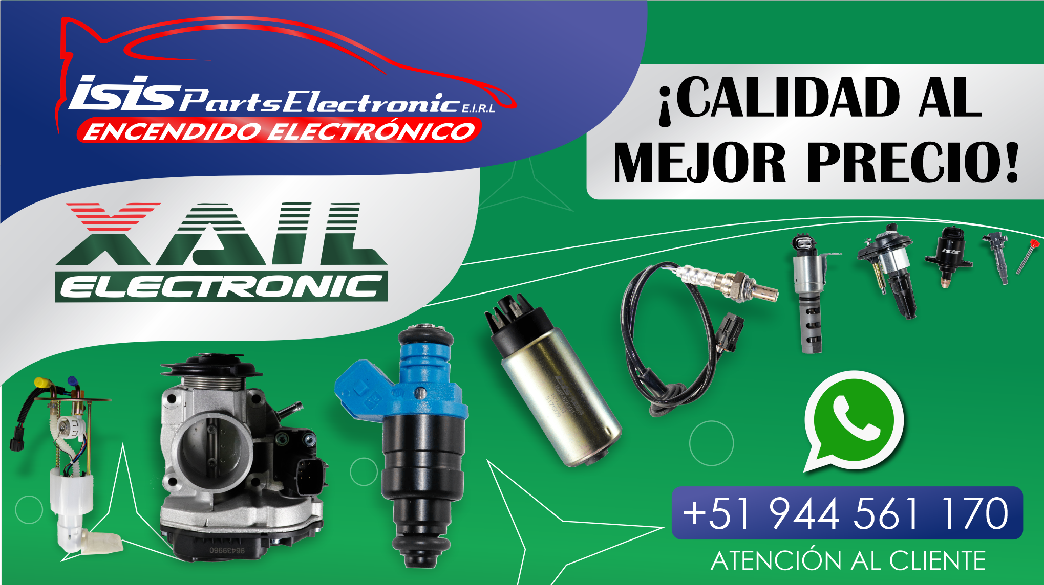 ISIS Parts Electronic – La mejor selección de repuestos electrónicos para tu vehículo.